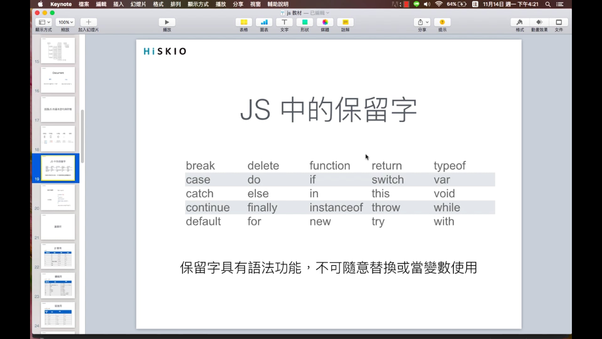 Javascript基礎入門 | HiSKIO 線上學習平台